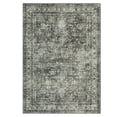 Vintage Washable Area Rug for Living Room Bedroom – Distressed Oriental ...