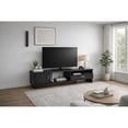 Brassex Finn 48" Expandable TV Stand for Living Room with Storage ...
