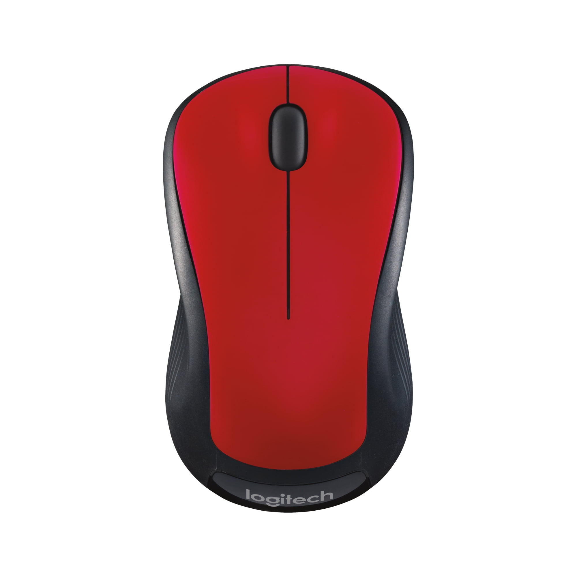 Logitech Full-size Wireless Ambidextrous Mouse with USB Receiver Silver ...