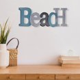 Embossed Metal Wall Sign Beach - Walmart.ca