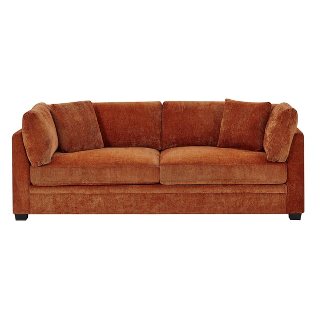 Noble House 83.5" Flared Arms Sofa with High-Density Cushions,Modern ...