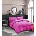 3-Piece Duvet Cover Set, 1800 Thread Count, Button Closure, Solid Color ...