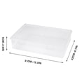SUTENGDA Dyegold A4 Paper Organizer Clearance Plastic Storage Box with ...