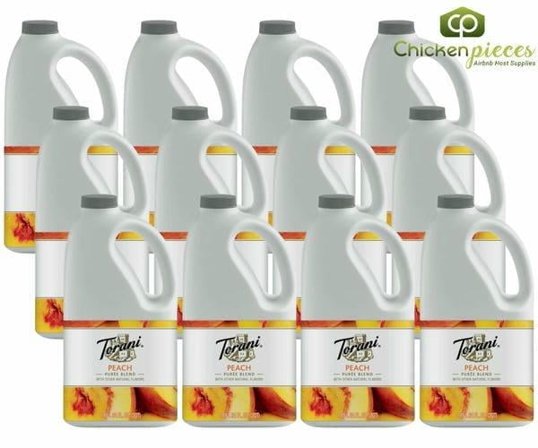 Torani Peach Puree Blend – Sun-Ripened Orchard Texture & High ...