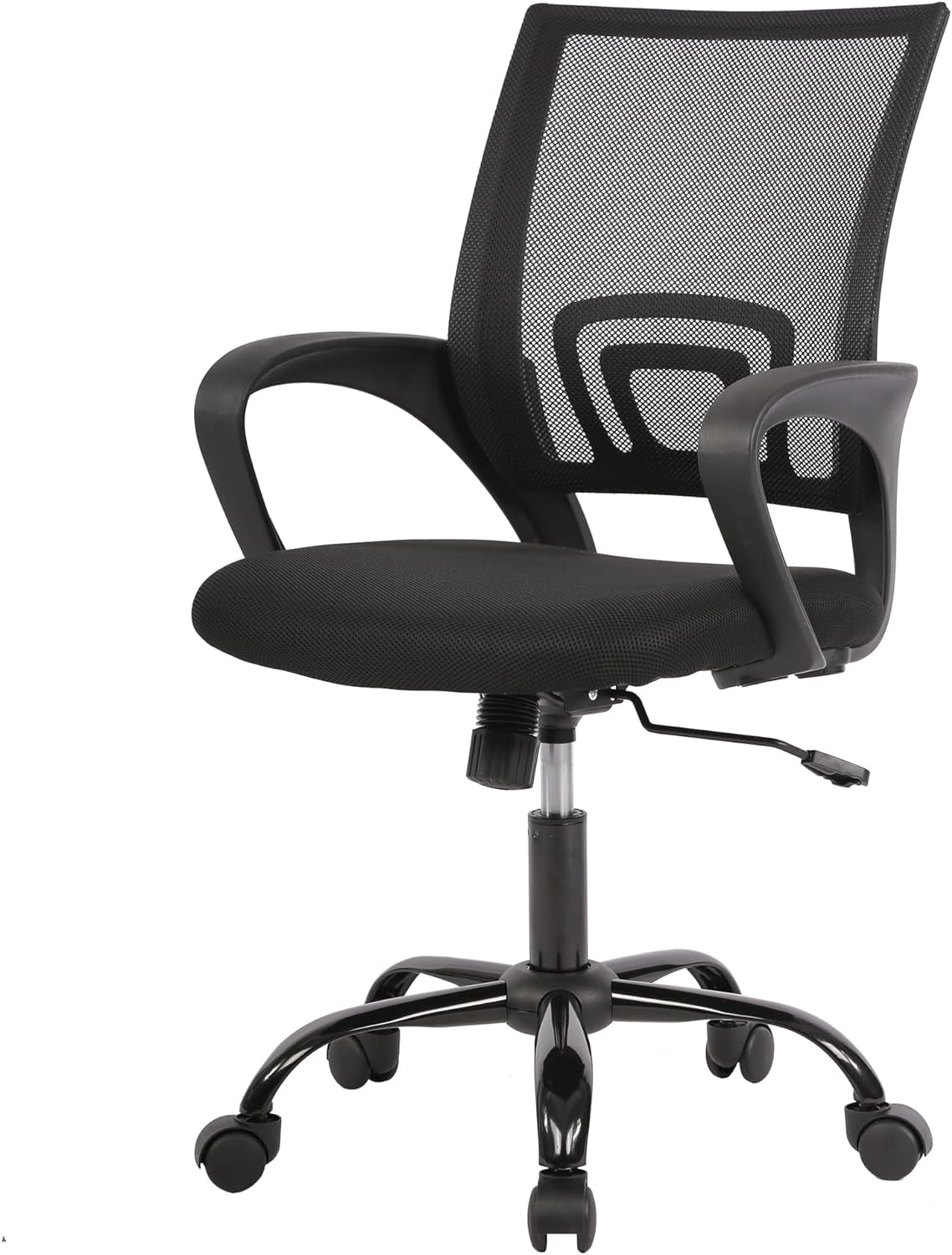 BestOffice Ergonomic Computer Office Chair, Mid-Back Adjustable Swivel ...