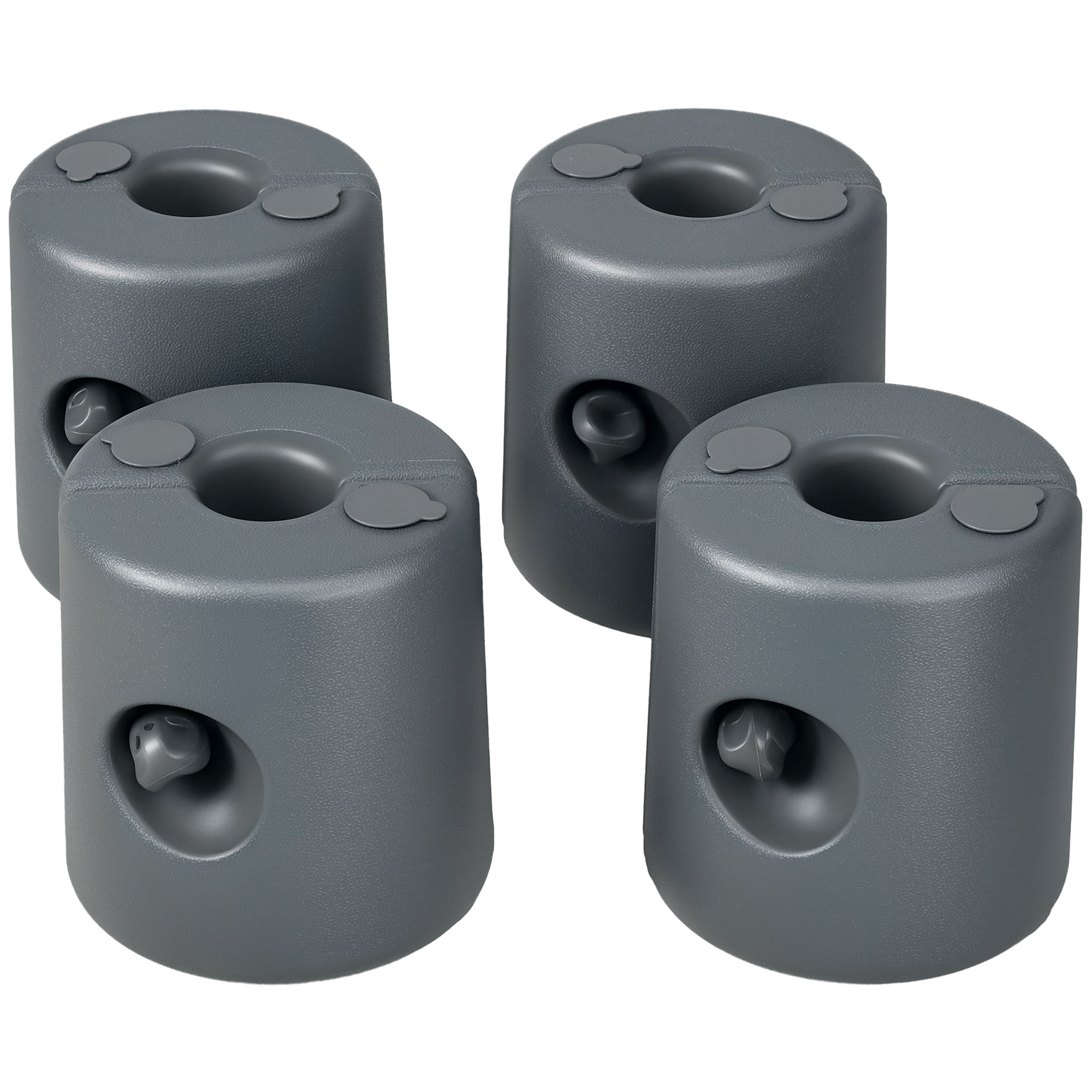 Outsunny Tent Weights Set of 4 for Pop Up Canopy, 106 LBS, Light Grey ...