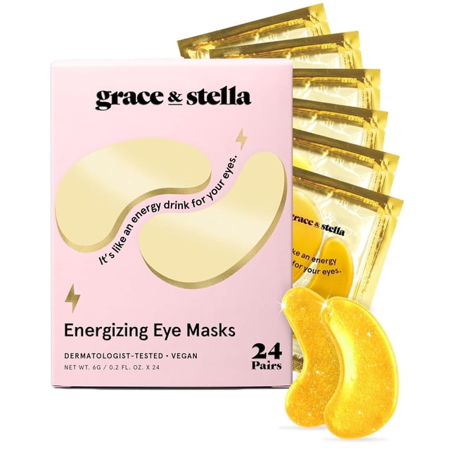 Grace & Stella Under Eye Mask for Dark Circles and Puffy Eyes, All Skin ...