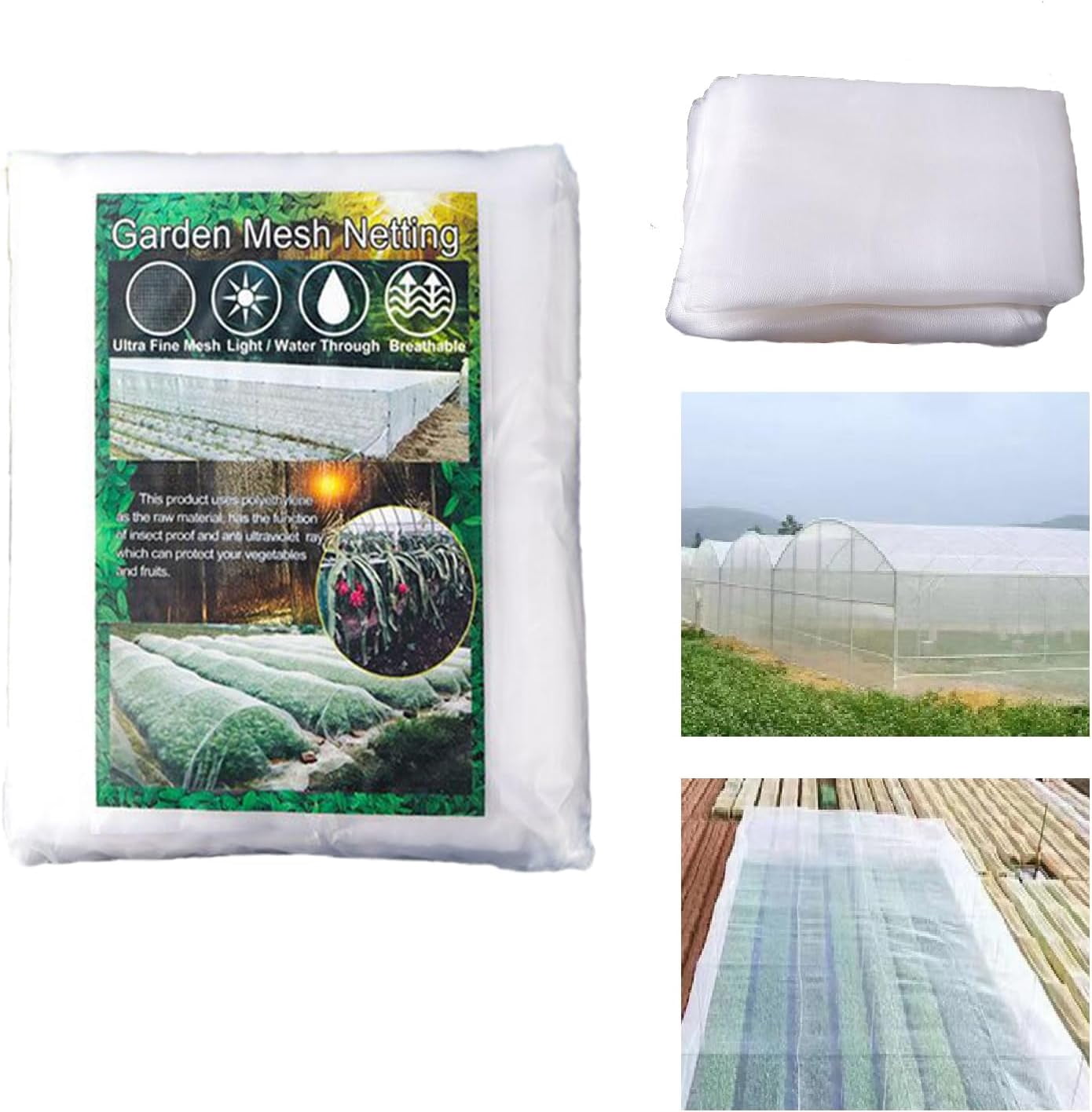 Ultra Fine Garden Mesh Netting, Barrier Protection Net for Anti ...
