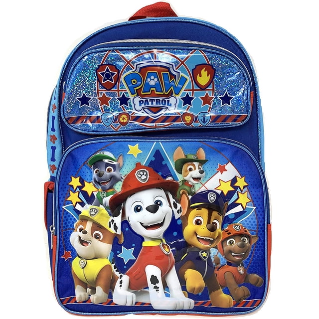 Backpack - Paw Patrol - Paw Team Blue 16" New 001434 - Walmart.ca