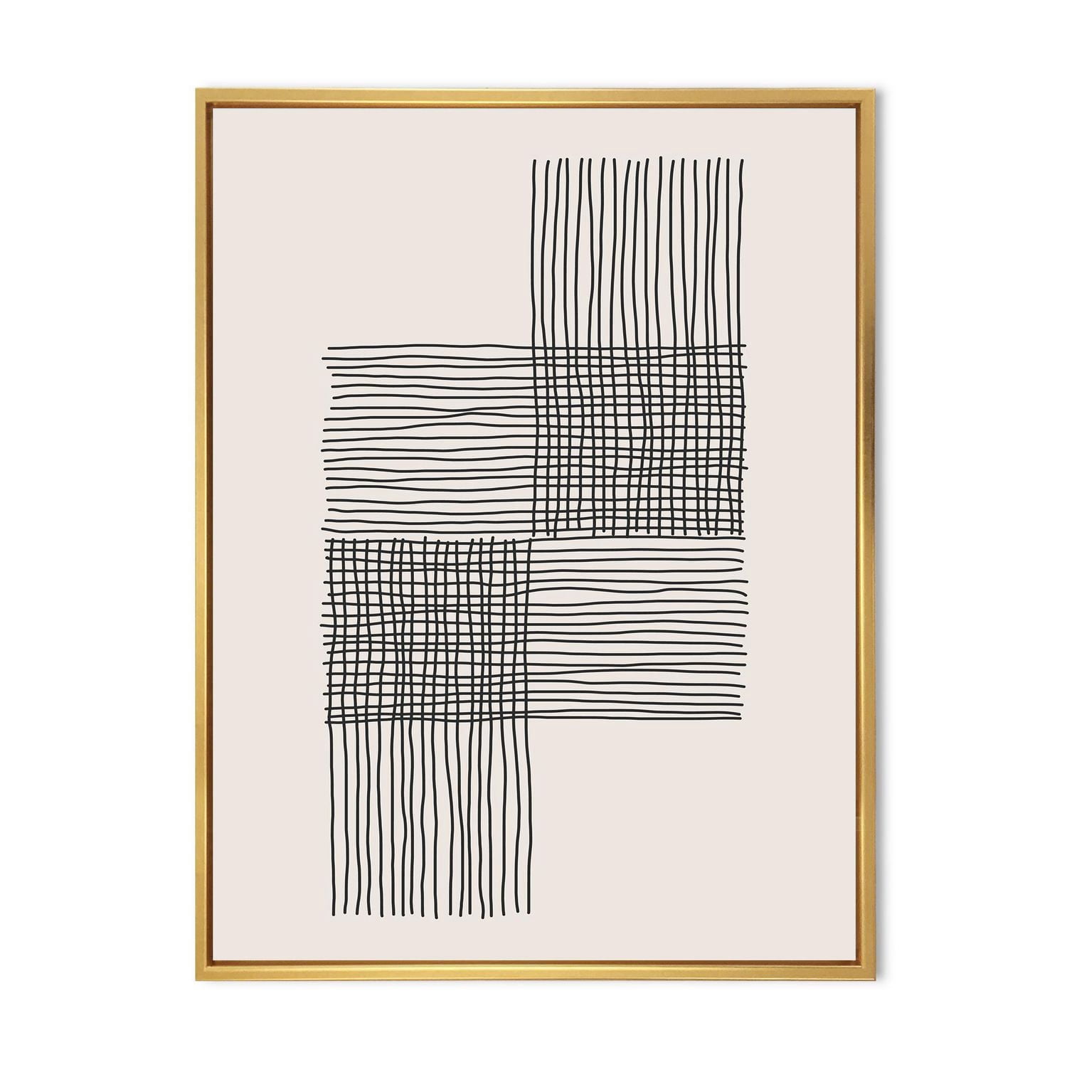 Designart Minimal Geometric Compostions Of Elementary Forms XIX FLOAT ...