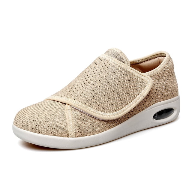 YOURDIARY Women Orthopedics Diabetic Wide Feet Swollen Walking Casual ...