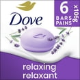Dove Beauty Bar 1/4 Moisturizing Cream Relaxing, 106 g (6 bars ...