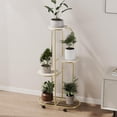 4/5 Tiered Plant Stand, Metal Land Plant Stand for Multiple Plants ...