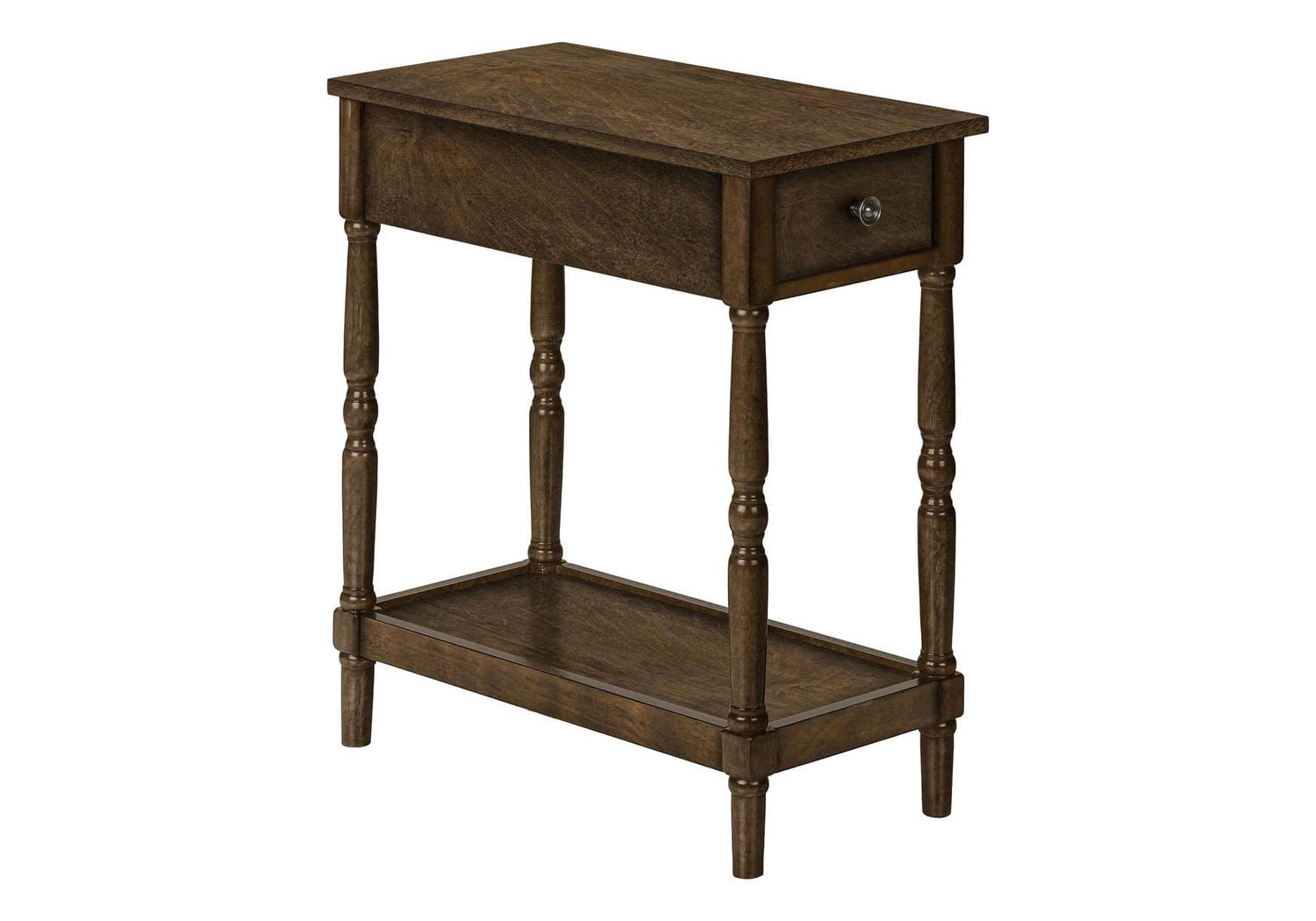 Monarch Specialties Accent Table, 2 Tier, End, Side Table, Nightstand ...