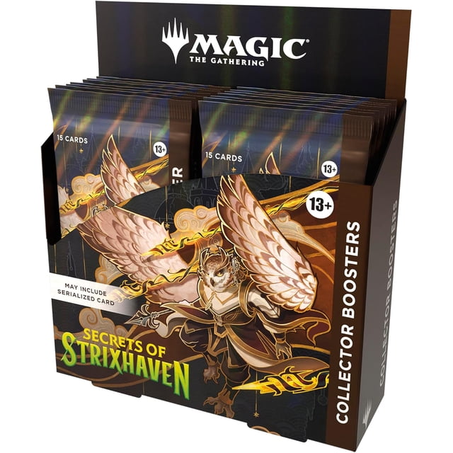Magic: The Gathering Secrets of Strixhaven - Collector Booster Box (12 ...