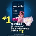 Goodnites Bedwetting Underwear for Girls, XL (95-120 lbs), 63 Count ...