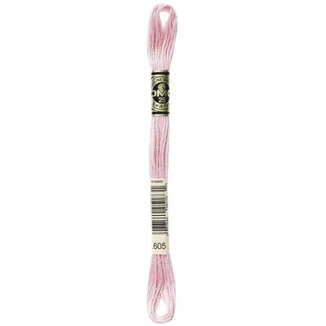 DMC Pink Cotton 6-Strand Embroidery Floss Skein, 8 m (8.7 yd) - Walmart.ca