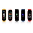 Graflsoa M6 Smart Fitness Tracker with Color Display, Heart Rate ...