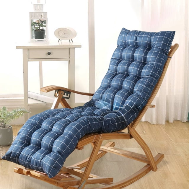 Sokhug Chaise Lounger Cushion Recliner Rocking Chair Pad Sofa Mat Deck ...