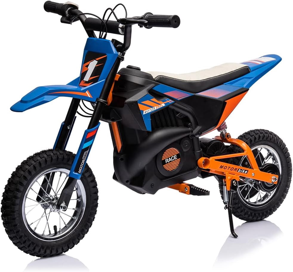 24V Electric Dirt Bike, 250W Motor with 13.6MPH Speed & Metal ...
