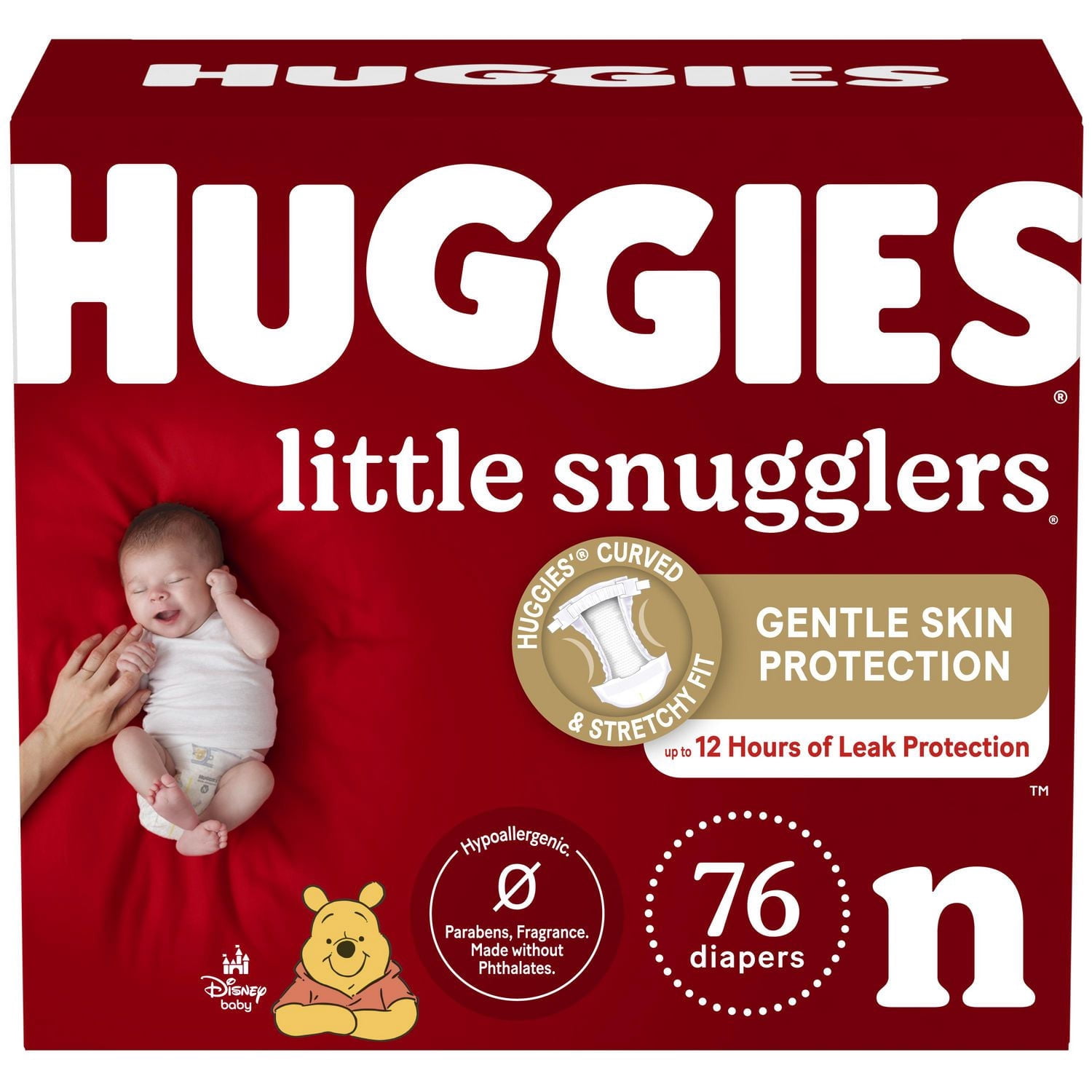 Huggies Little Snugglers Baby Diapers, Giga Pack, Sizes: N-2 - Walmart.ca