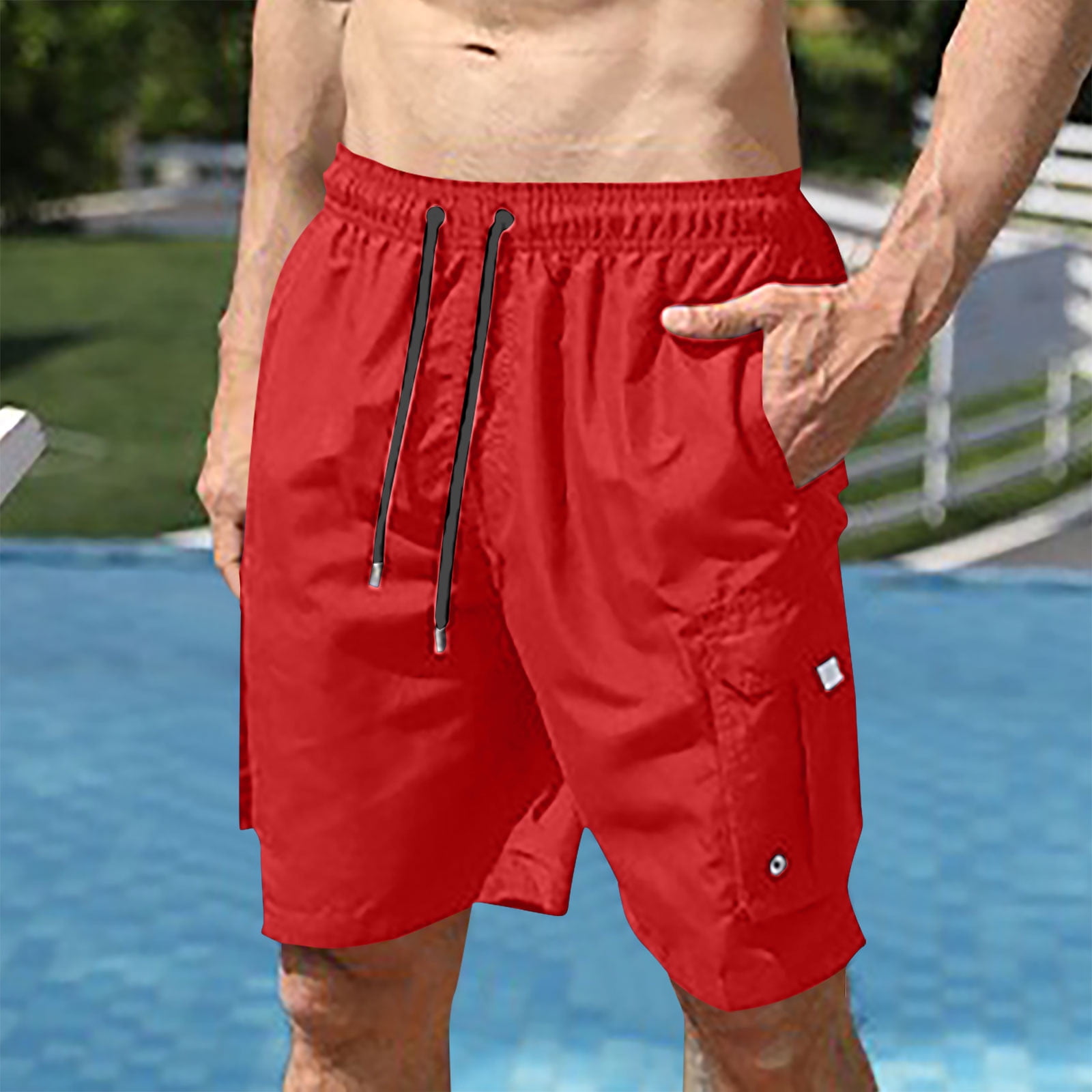 Gspmoly Mens Shorts Casual, Mens Casual Beach Work Casual Men Short ...