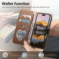 for Samsung Galaxy S25FE Leather Case Zipper Wallet with Vintage Grain ...