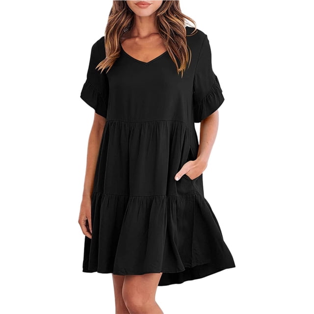 Ketyyh-chn99 Shirt Dresses for Women Plus Size Sun Dress Dresses for ...