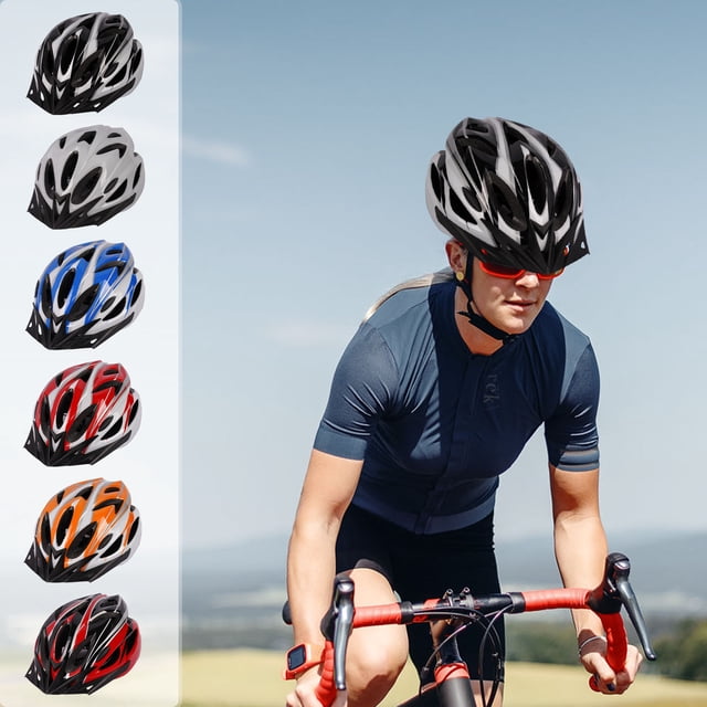 Birdeem Unisex Adult Bike Helmet Half Shell - Adjustable Dial Fit (22.8 ...