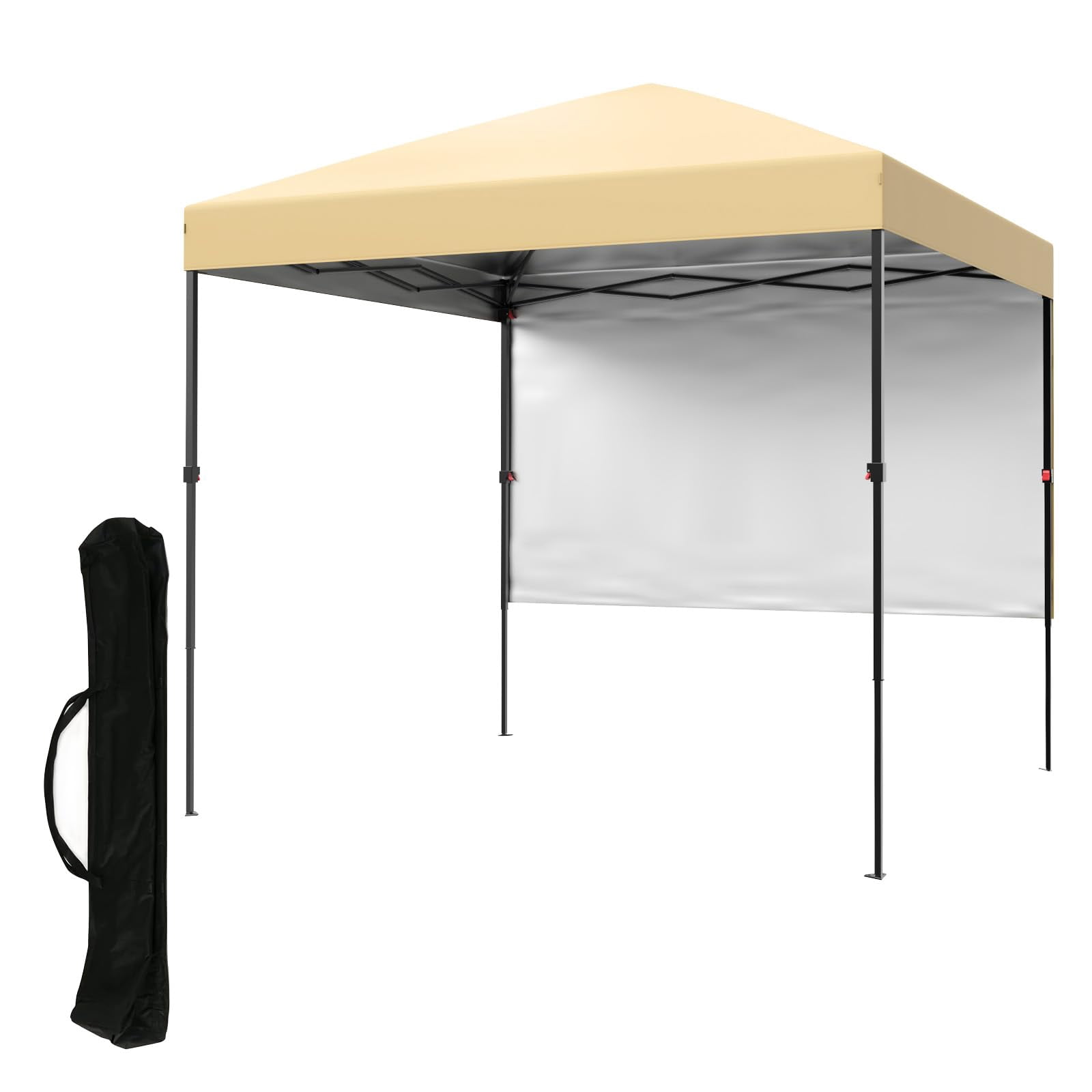 Folding Pop-Up Gazebo Tent 2.5x2.5m for Patio & Camping - Quick Setup ...