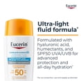 Eucerin Complete Hydration Ultra-Light Fluid Sunscreen, Face Sunscreen ...