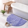 KTTECTOA Half Round Carpet Water Absorbing Foot Mat Bathroom Entrance ...