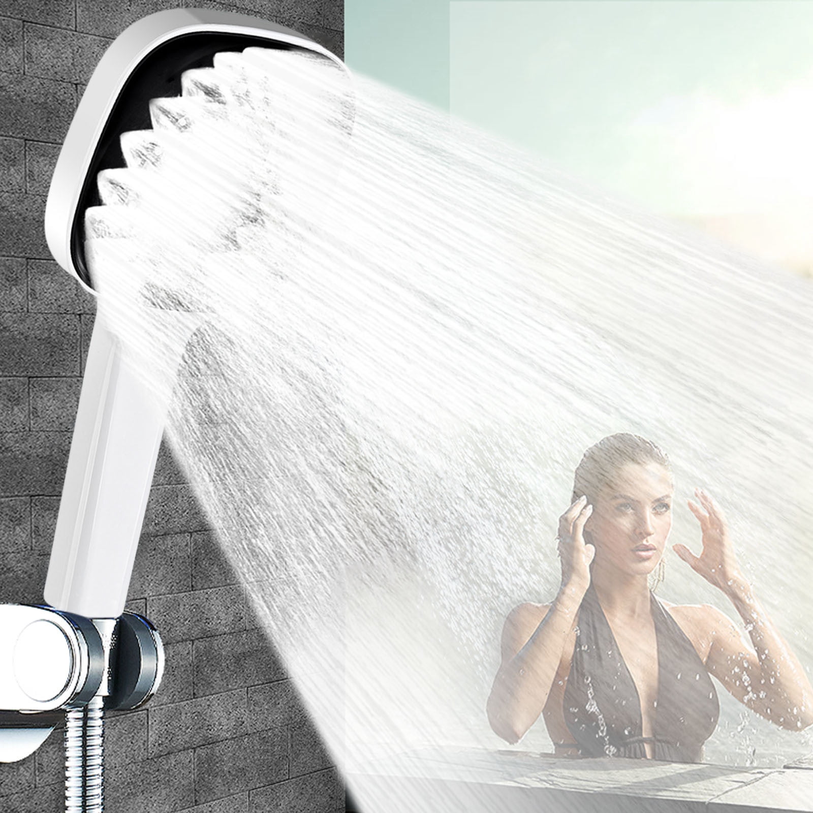 TopLLC Shower Head Shower Showerhead- Pressurized Showerhead-shower ...