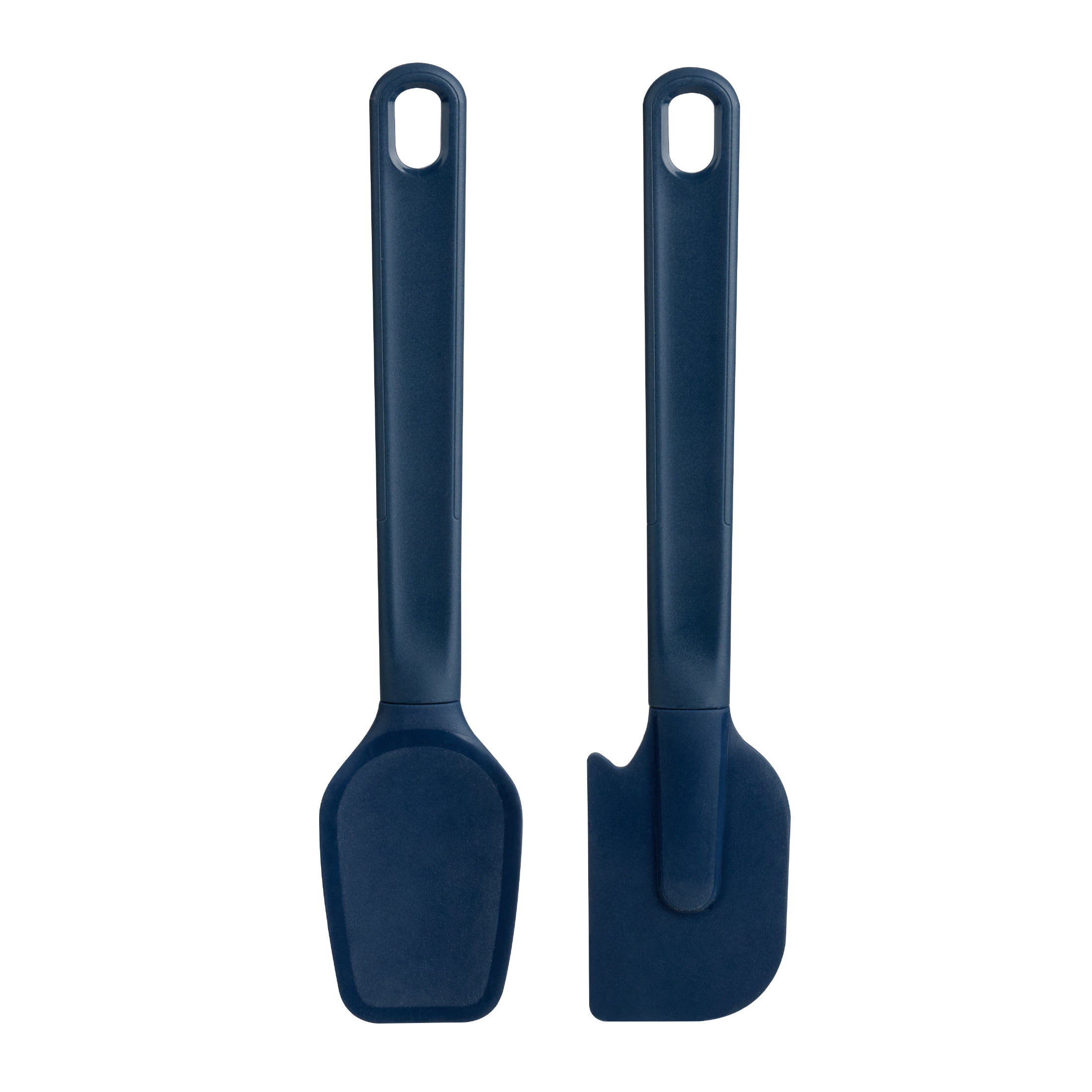Mainstays 2-Piece Kitchen Silicone Spatula Set (Spatula & Spoonula ...