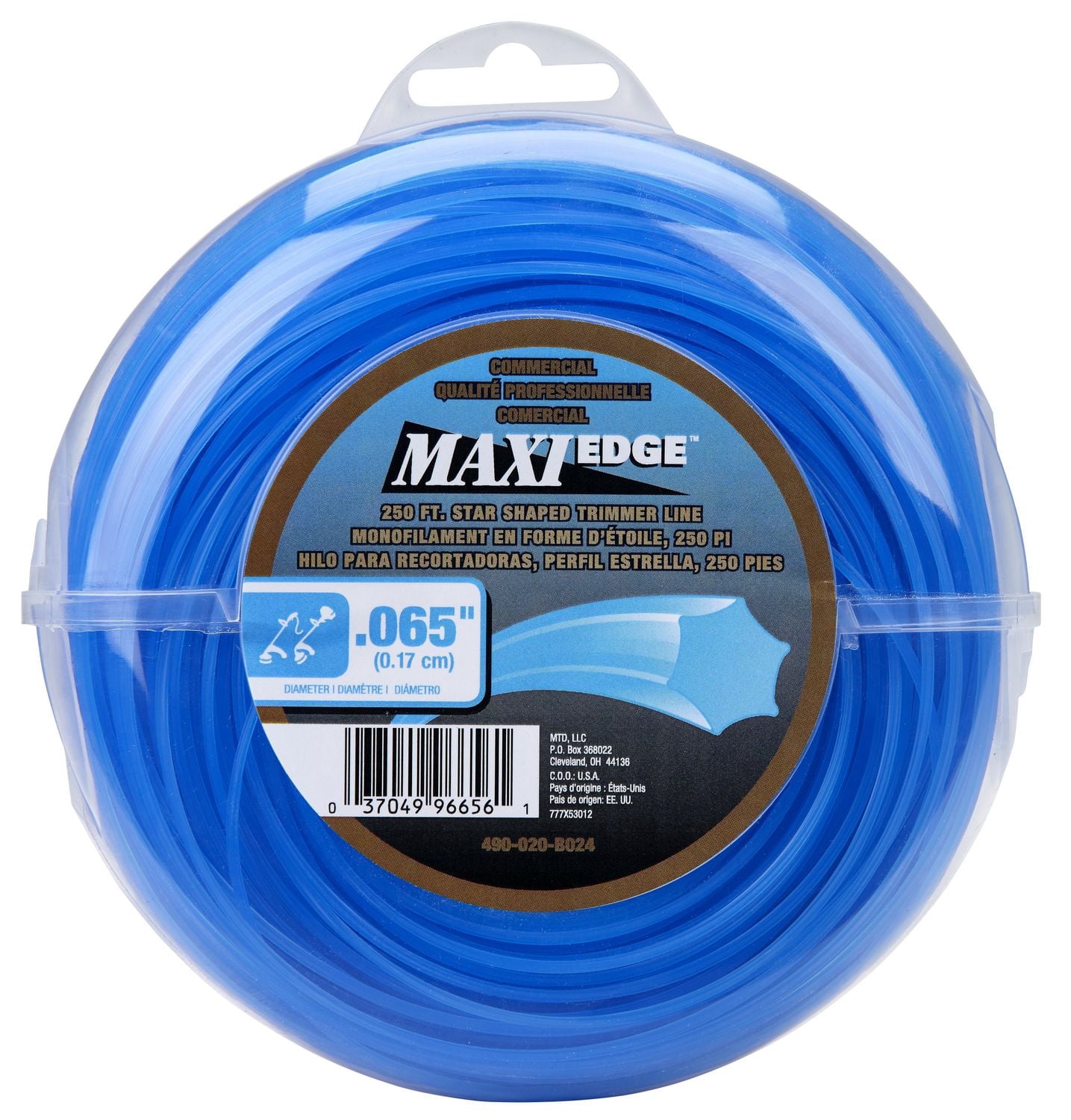Commercial Maxi-Edge 40' .095 in. Universal Trimmer Line - Walmart.ca