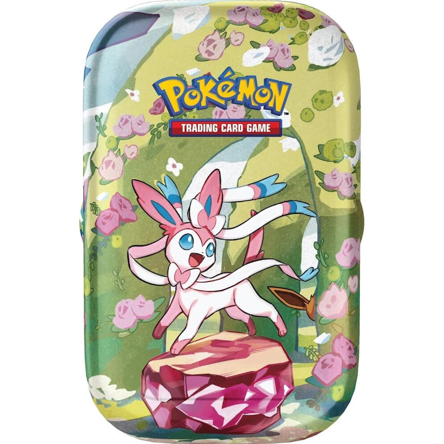 Pokemon TCG: Scarlet & Violet Prismatic Evolutions Mini Tin - Sylveon ...