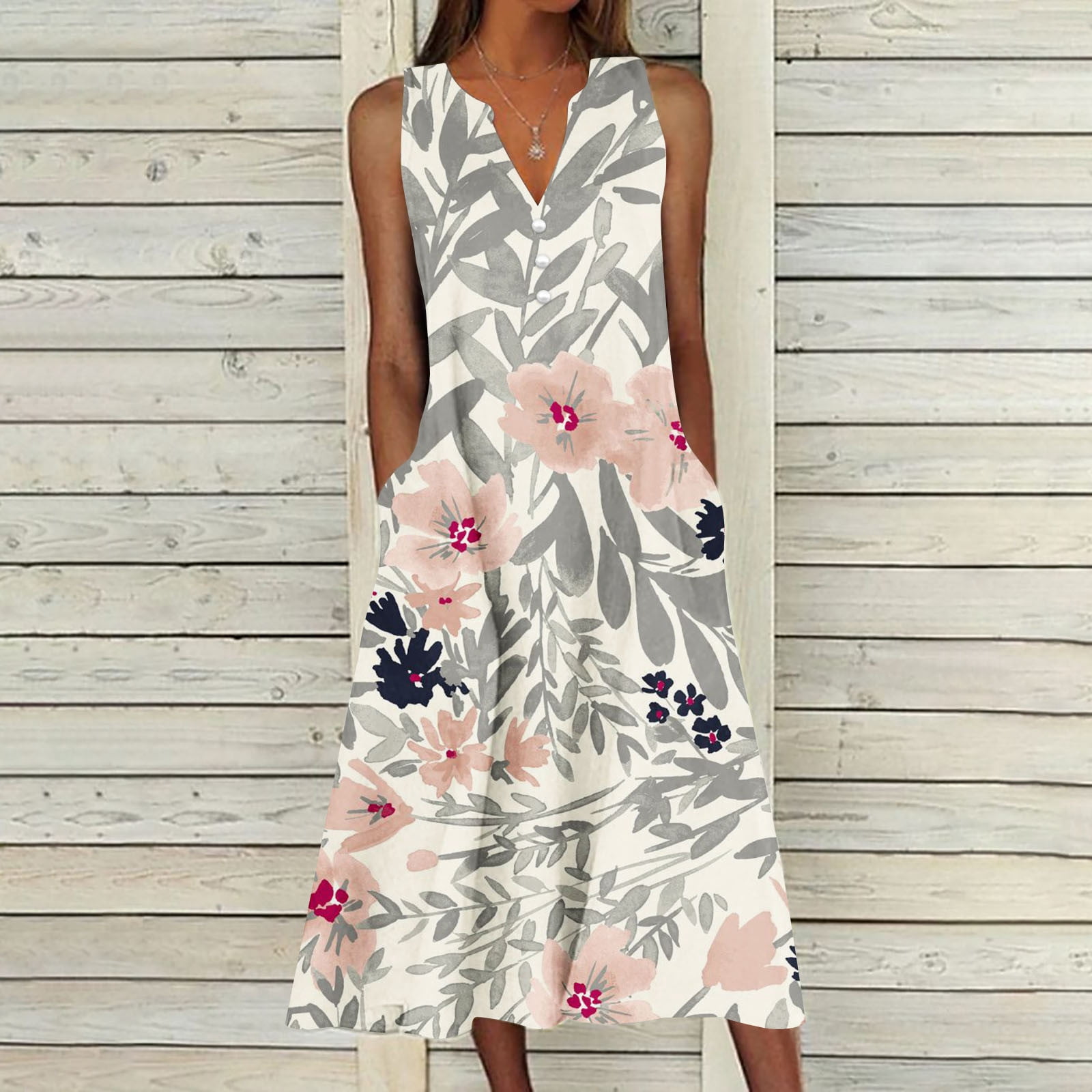 Womens Dresses Summer 2023 Women's Summer Design Casual Dress Gradual ...