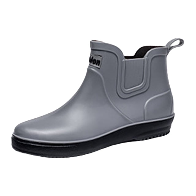 XIMIN Womens Ankle Rain Boots Anti-Slip Thick Sole Short Boot Outdoor ...