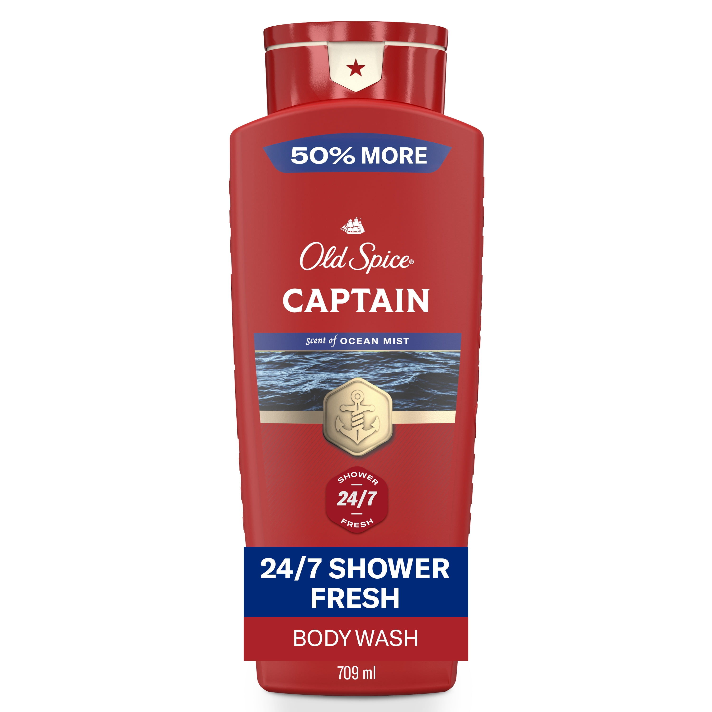 Old Spice Red Collection Body Wash for Men, Captain Scent, Shower Fresh ...
