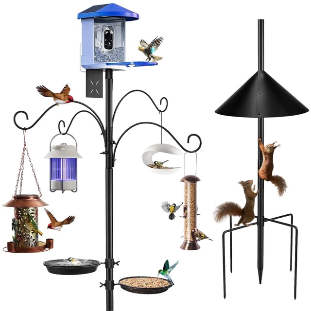 Kidsjoy Station d'Alimentation pour Oiseaux Robuste de 92 Pouces, avec ...