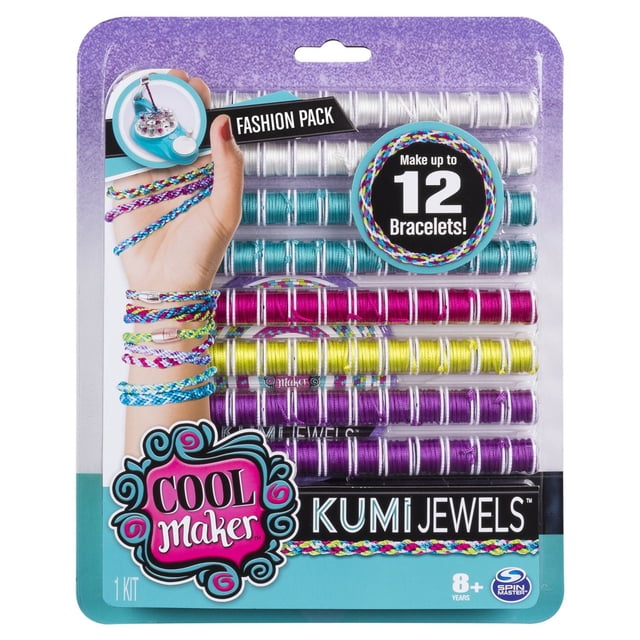 Cool Maker - Kumijewels Fashion Pack, Makes up to 12 Bracelets with The ...