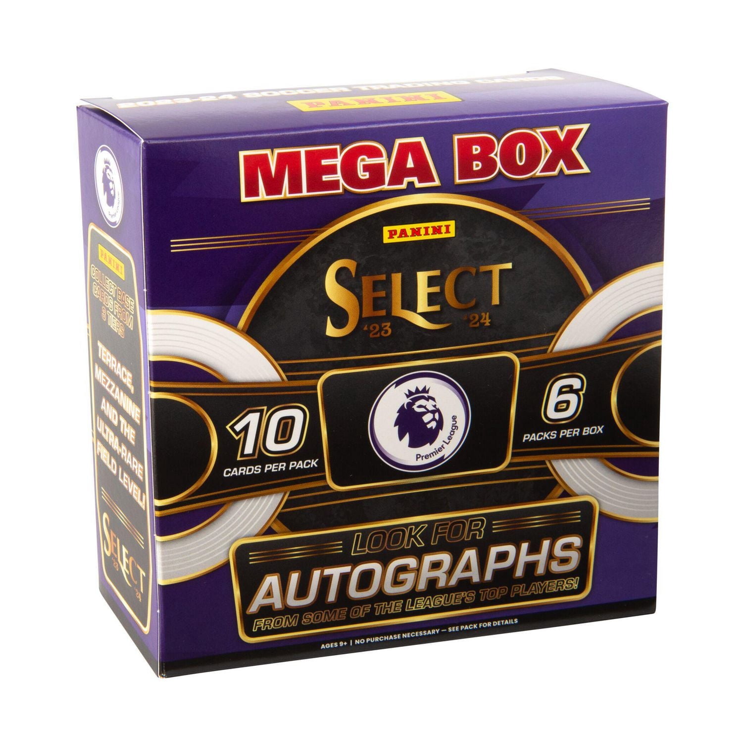 2023-24 Premier League Panini Select Soccer Trading Cards Mega Box ...