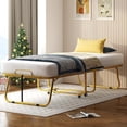 Puremind Folding Bed with 4 Inch Foam Mattress, 75"x38" Rollaway Bed ...