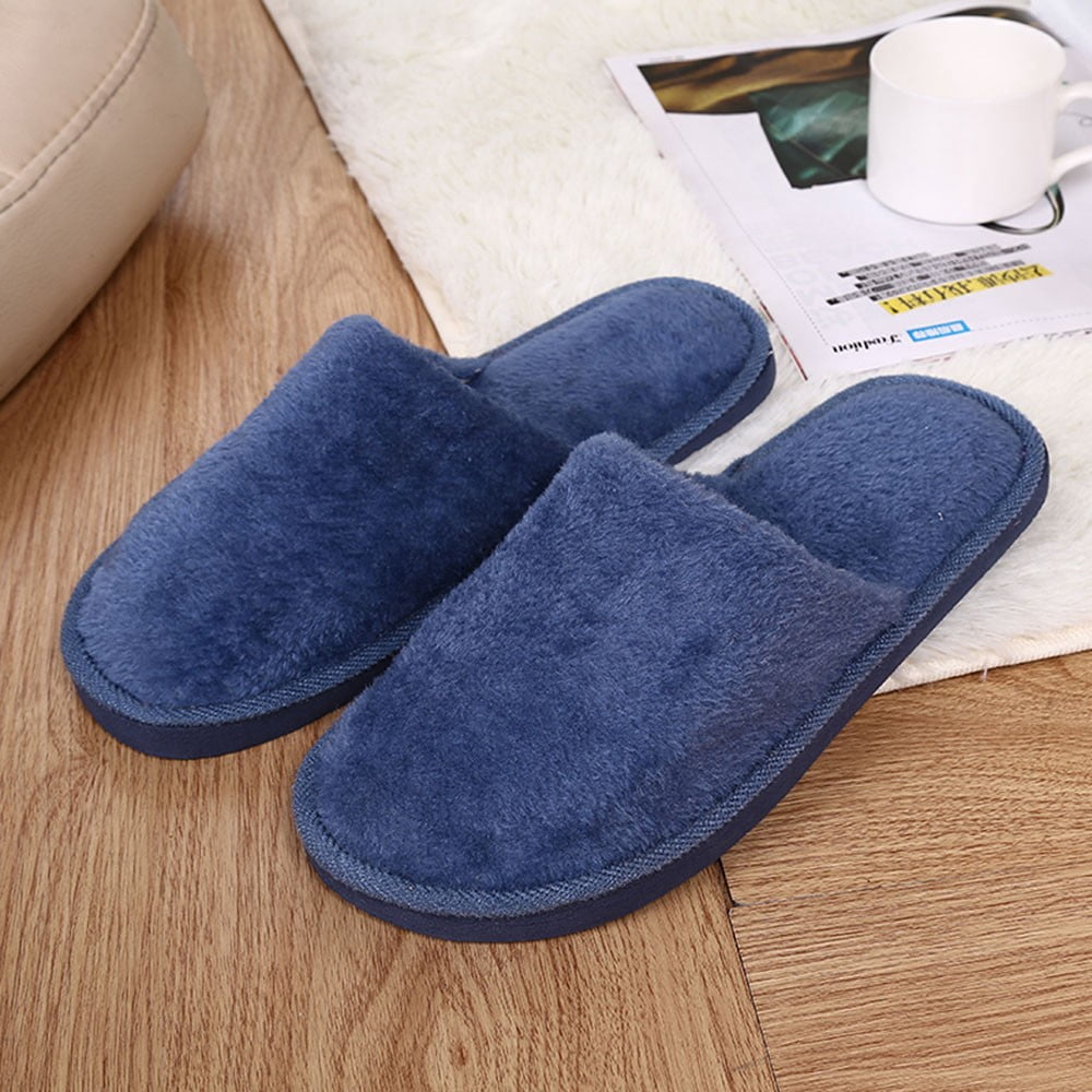 2025 Men Warm Home Plush Dog Slippers for Men Soft Slippers indoors ...