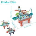 pdqouc Penguin Themed Kids Water Table, Outdoor Water Play and Sensory ...