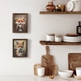 DesignOvation Happy Fox Traditional Coffee Tea Cup 8" x 10" Framed ...