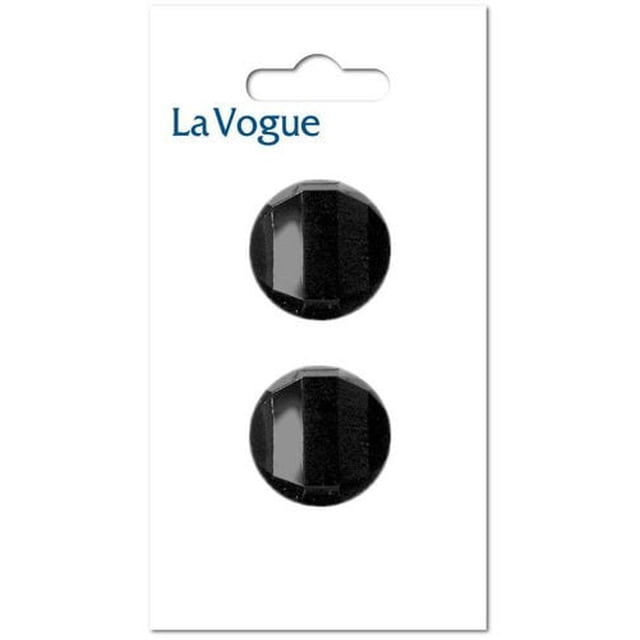 LA VOGUE Shank Button - Black, 30 mm (1.18 in) (Bold Fashion) - Walmart.ca
