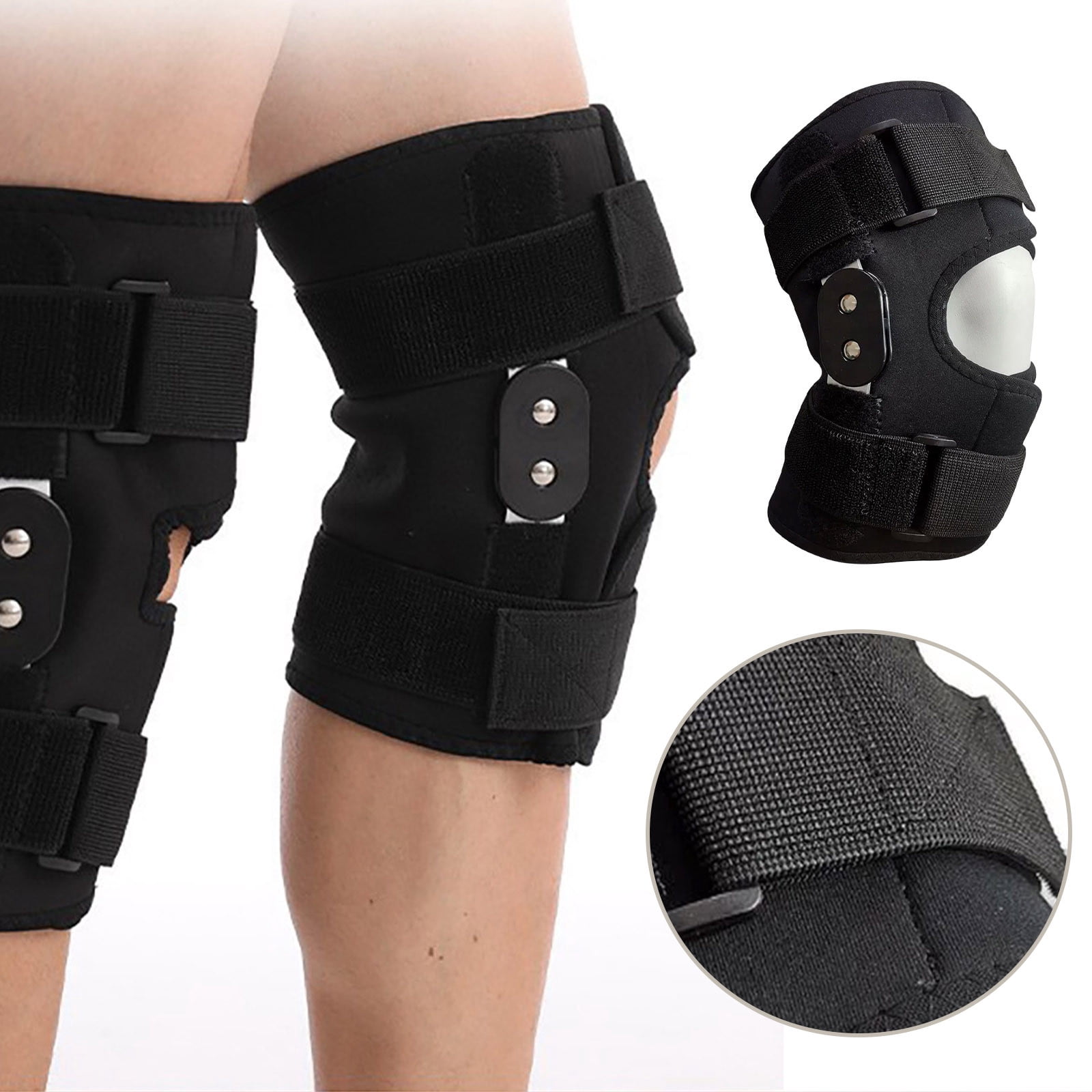 Knee Joint Support Brace with Hinge Stabilizer for Enhanced Mobility ...
