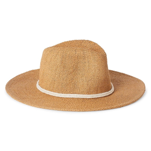 Time and Tru Women's Straw Panama Hat - Walmart.ca