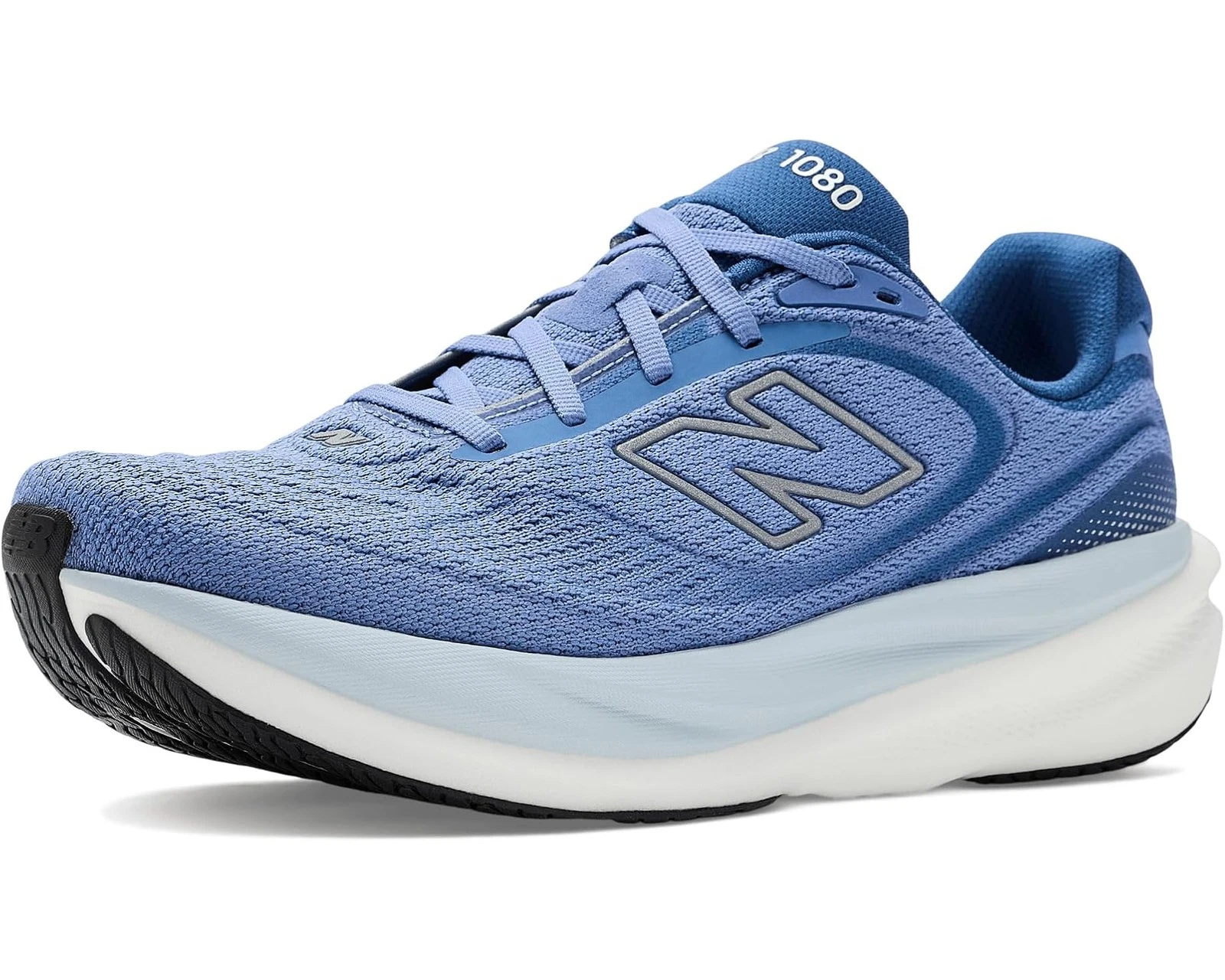 New Balance 1080 V15 2E Fairweather Blue/Silver Metallic Men's running ...